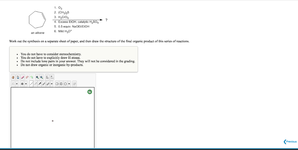 Solved Work out the synthesis on a separate sheet of | Chegg.com