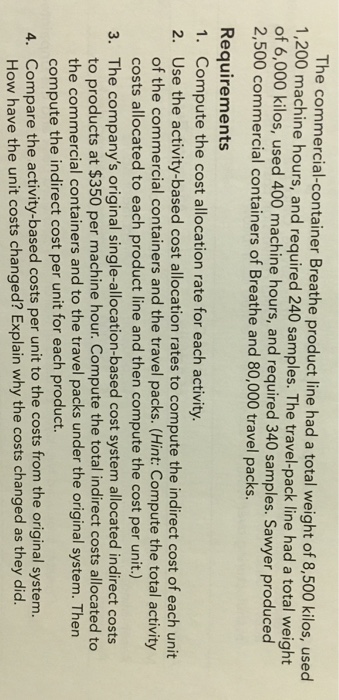 Solved P4-41A Comprehensive ABC implementation (Learning | Chegg.com