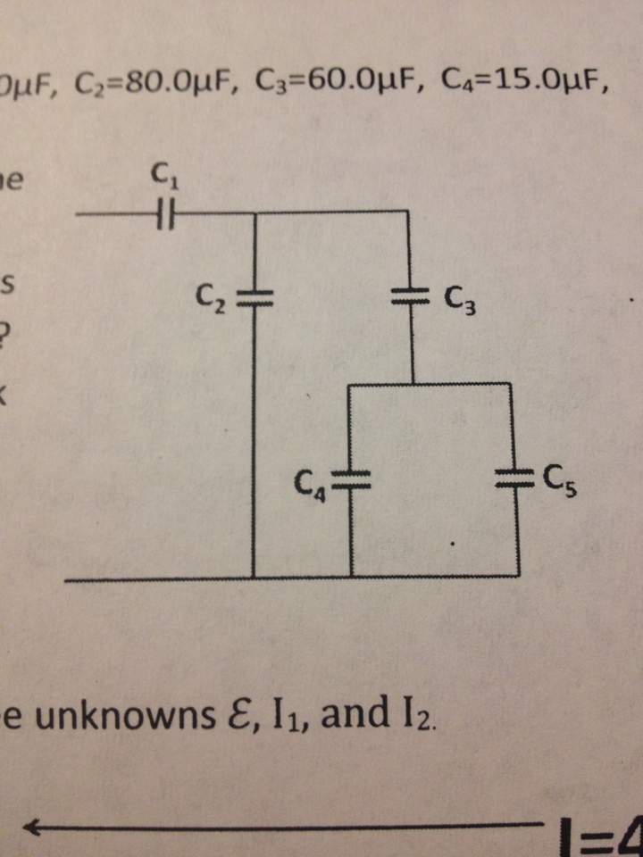 Solved In the figure below is a network of capacitors. | Chegg.com