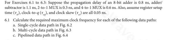 Calculate The Required Maximum Clock Frequency For
