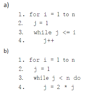 Solved List the number of times each line is run and then | Chegg.com