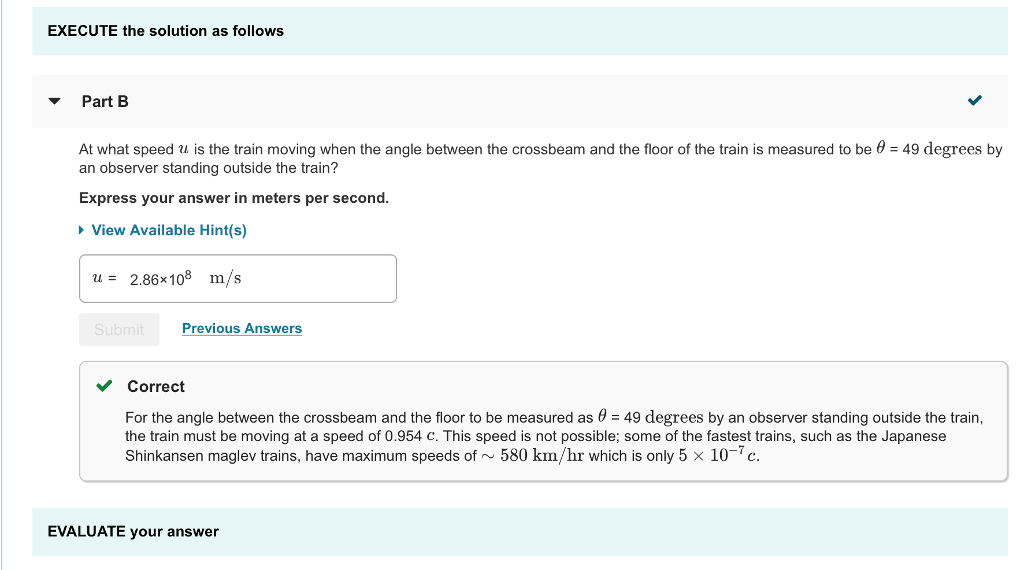 Solved Problem Solving Strategy 37.2: Length Contraction | Chegg.com