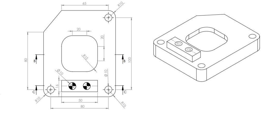 Solved Questions: 1. Draw a freehand sketch (do NOT use CAD | Chegg.com