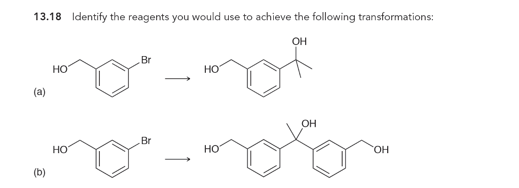 Solved Identify the reagents you would use to achieve the | Chegg.com Solved Identify the reagents you would use to achieve the | Chegg.com
