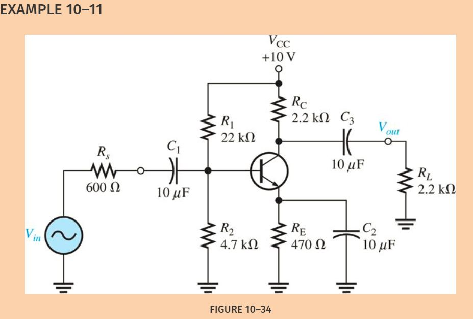 Solved Determine the input RC circuit for Figure 10–34 and | Chegg.com