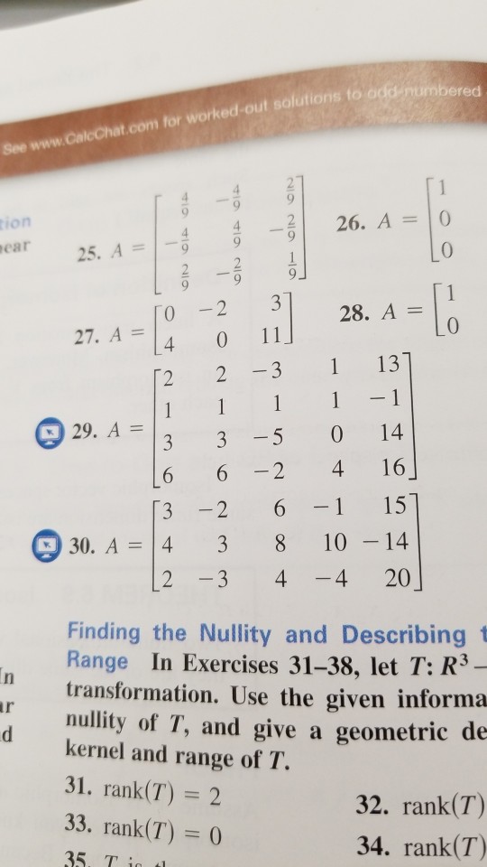 Solved Finding Iu Exercises 39-42, fi 39. T R2, rar Finding | Chegg.com