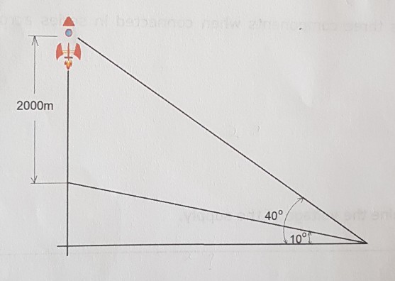 Solved A missile is launched vertically. Someone stood on | Chegg.com