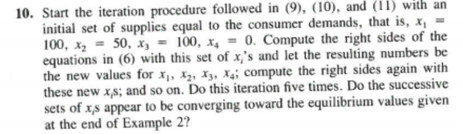 Solved Example 2. A Model of General Economic Supply-Demand | Chegg.com