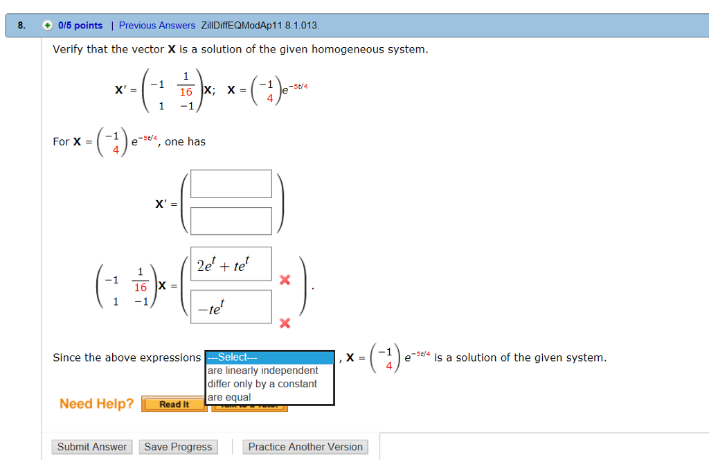 Solved 8. 0/5 points | Previous Answers ZillDiffEQModAp11 | Chegg.com