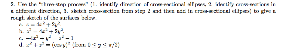Solved Use the 'three-step process" (1. identify direction | Chegg.com