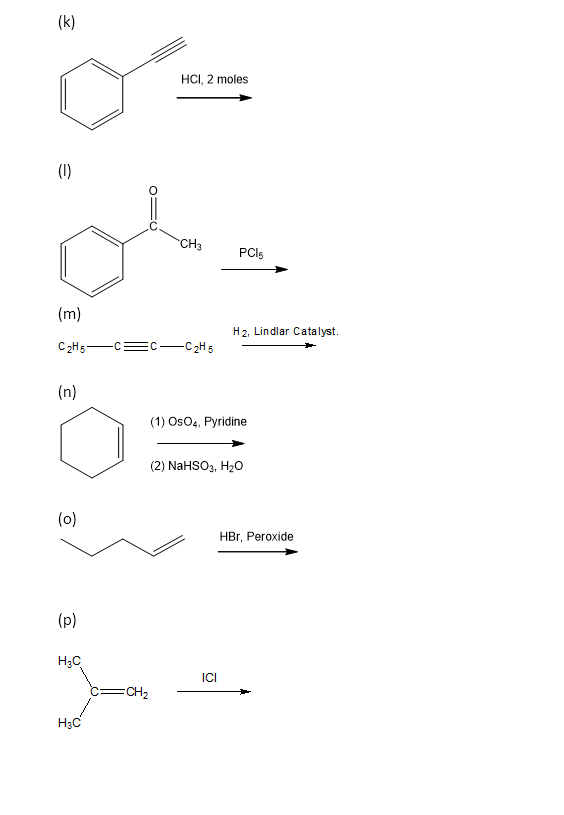Solved H20, H2SO4 CO3H H3C H2CH3 Ci H3C CH3 (1) BH3, THF ーC | Chegg.com