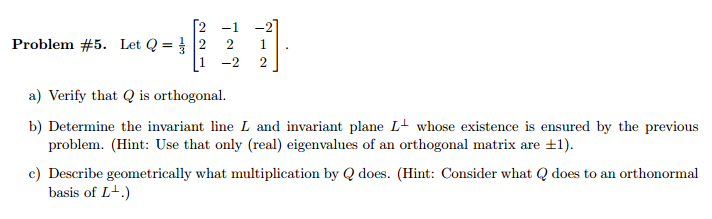 Solved (Linear Algebra - Symmetric matrices and quadratic | Chegg.com