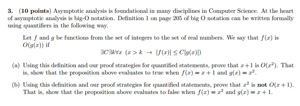 Solved Asymptotic Analysis Is Foundational In Many