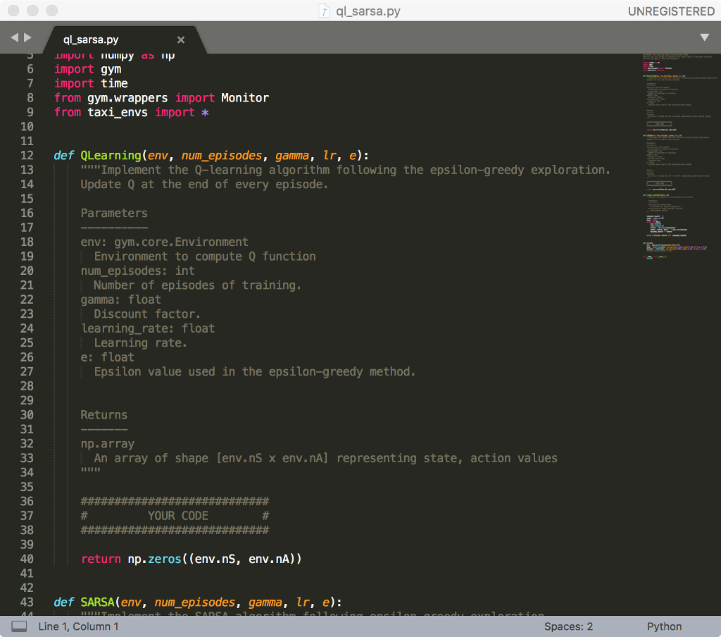 Solved Can anyone help me to code the Q-learning and SARSA | Chegg.com