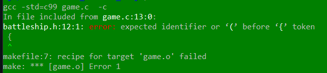 Solved This is for c programming: I'm getting the following | Chegg.com
