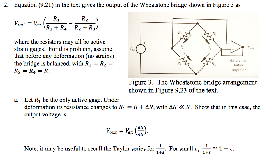 Wheatstone Bridge Voltage Equation at Sherie Lentz blog