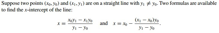 Solved Suppose two points (x0,yo) and (Xi, yi) are on a | Chegg.com