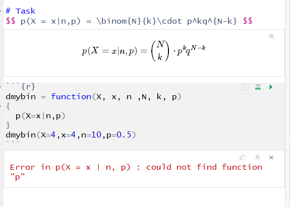 Solved I want to write binomial distribution format to | Chegg.com