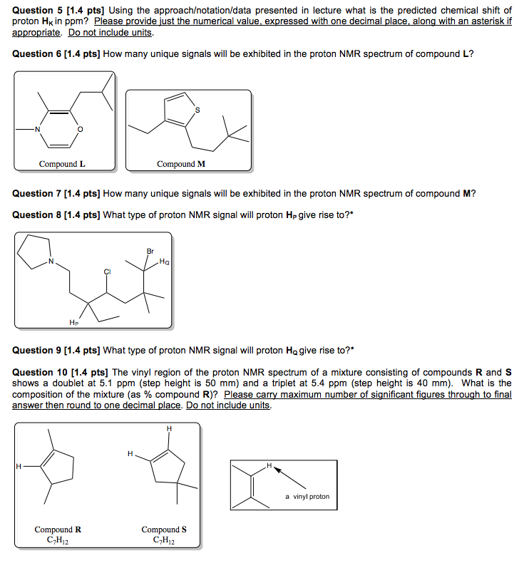 Solved Using the approach/notation/data presented in lecture | Chegg.com