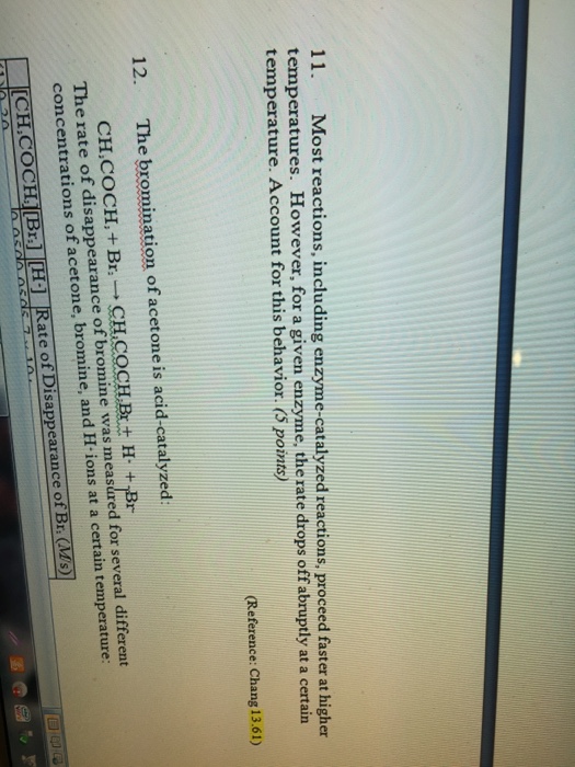 Solved Styles 10. Given the same reactant concentrations, | Chegg.com