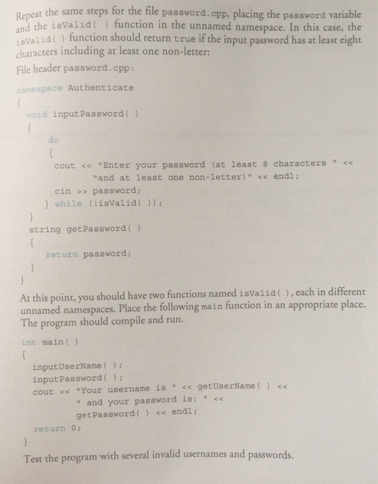 Solved C++ codeblocksPlease complete in a way it can | Chegg.com