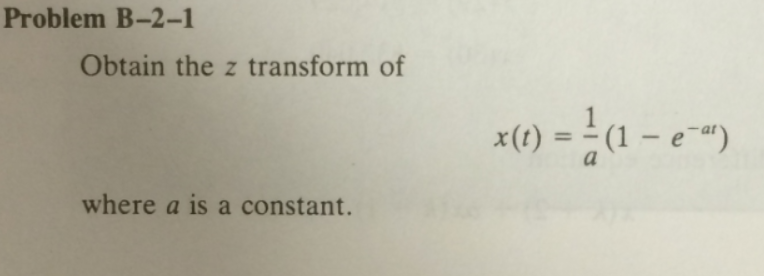 Solved What is z transform? And also, how can I obtain this | Chegg.com