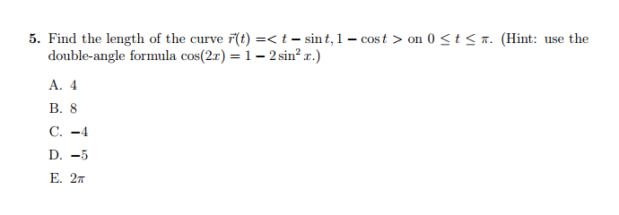 Solved Find the length of the curve r vector (t)