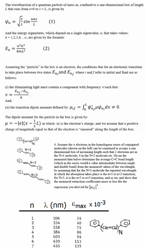 The Wavefunction Of A Quantum Particle Of Mass M 