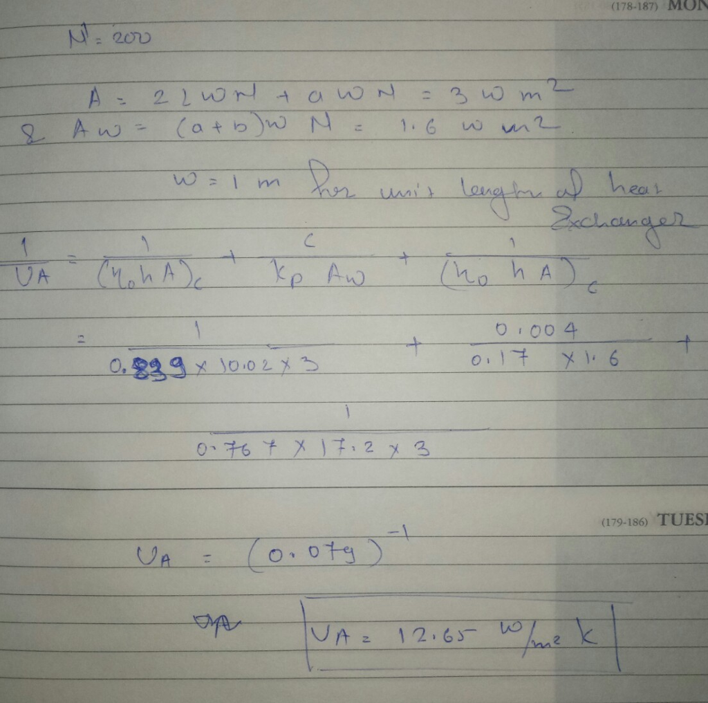 (Solved) - 11.11 A novel heat exchanger concept consists of a large ...