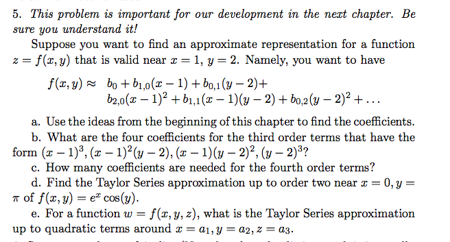 Solved This problem is important for our development in the | Chegg.com