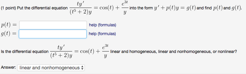 Solved 3t t peimo Pat the litonio and tna -into the form | Chegg.com