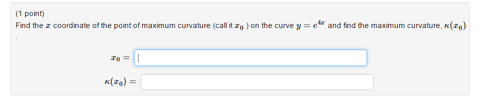 Solved Find the x coordinate of the point of maximum | Chegg.com