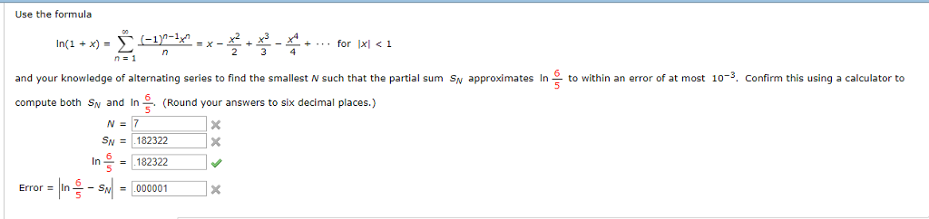 Solved Use the formula and your knowiedge of alternating | Chegg.com