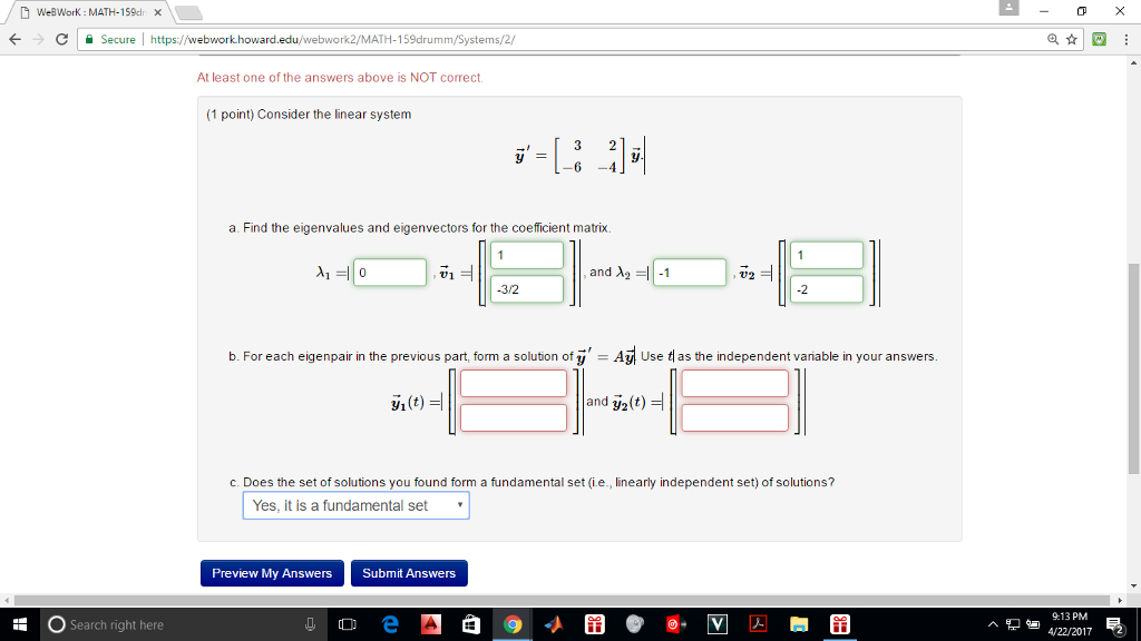 Solved D WeBWork MATH-159cr x C Secure l h | Chegg.com