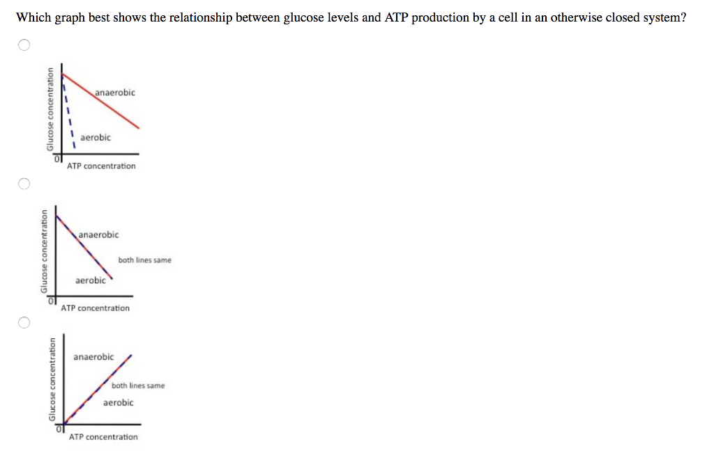 Solved Which graph best shows the relationship between | Chegg.com