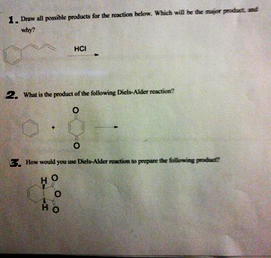 Solved Draw all possible products for the reaction below. | Chegg.com