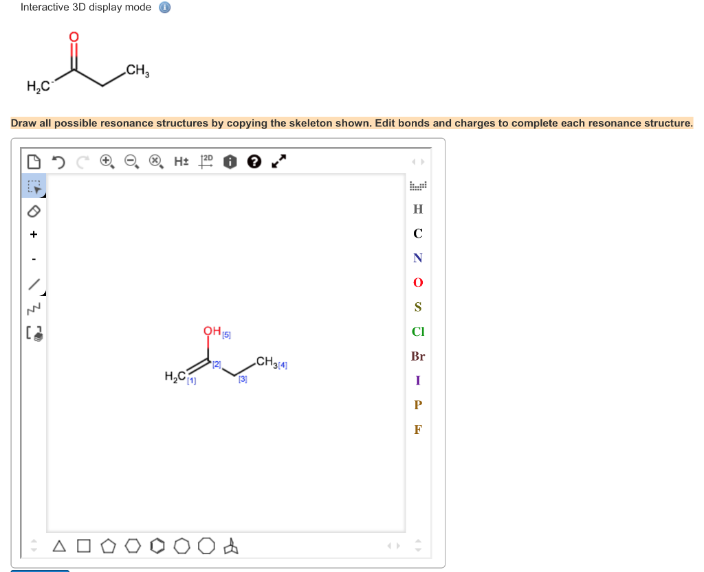 Solved Interactive 3D display mode Draw all possible | Chegg.com