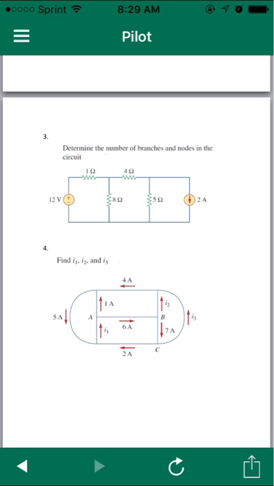 Solved Determine the number of branches and nodes in the | Chegg.com Solved Determine the number of branches and nodes in the | Chegg.com