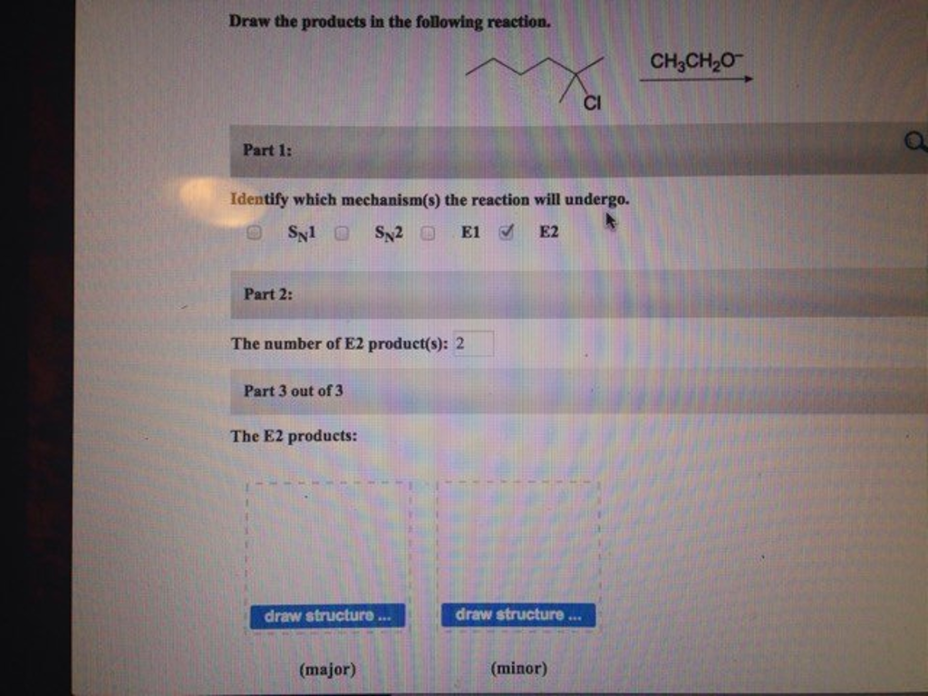 Solved Draw the products in the following reaction. Identify | Chegg.com