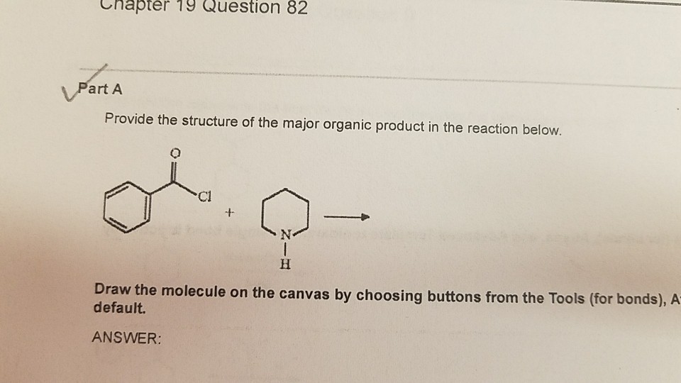 Solved Correct R H Chapter 19 Question 62 Part A Provide the | Chegg.com