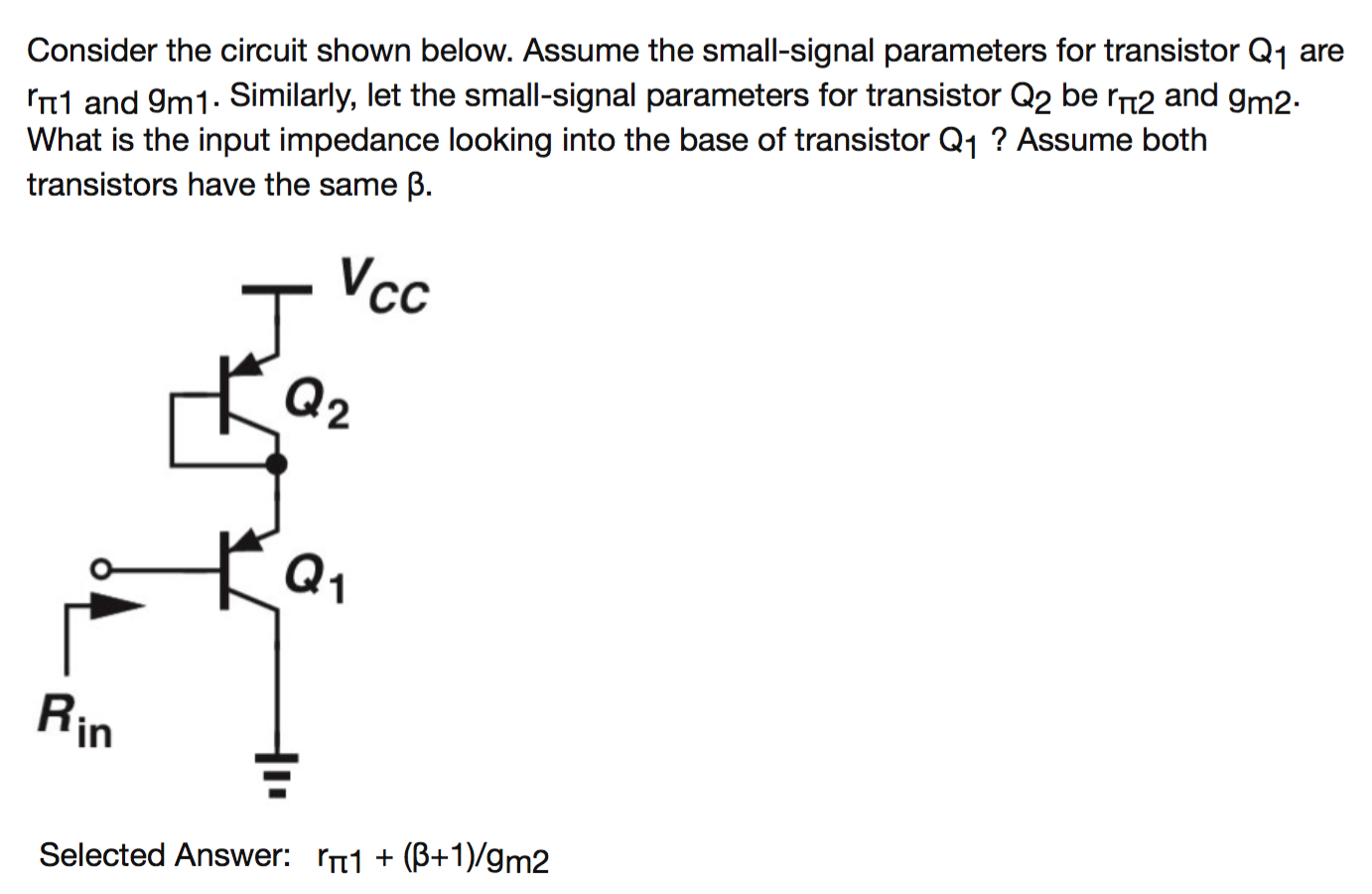 Solved Consider the circuit shown below. Assume the | Chegg.com