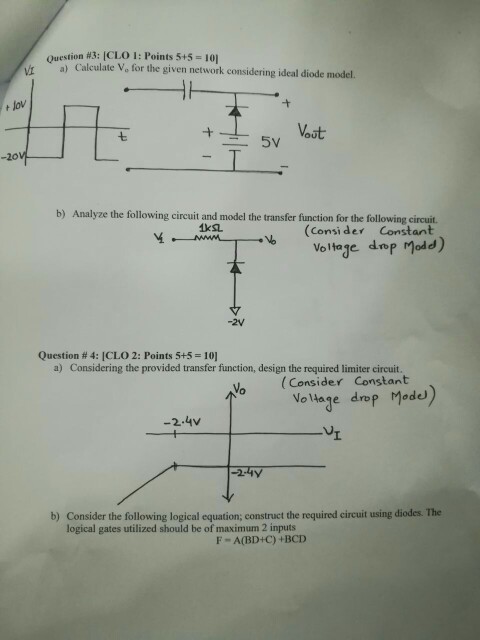 Solved Question 3 Cl01 Points 55 10 A Calculate V 