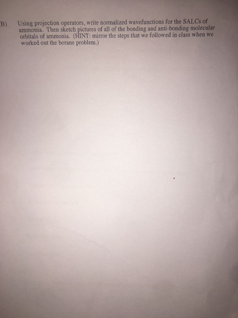 Solved Using projection operators, write normalized | Chegg.com