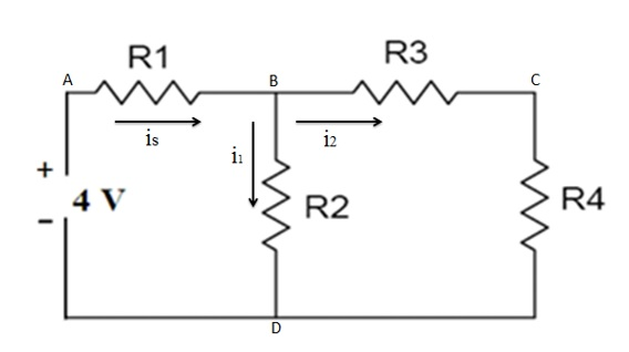 Solved R1=R2= 10K ohms, R3=R4= 220 ohms * To find: For AC: | Chegg.com