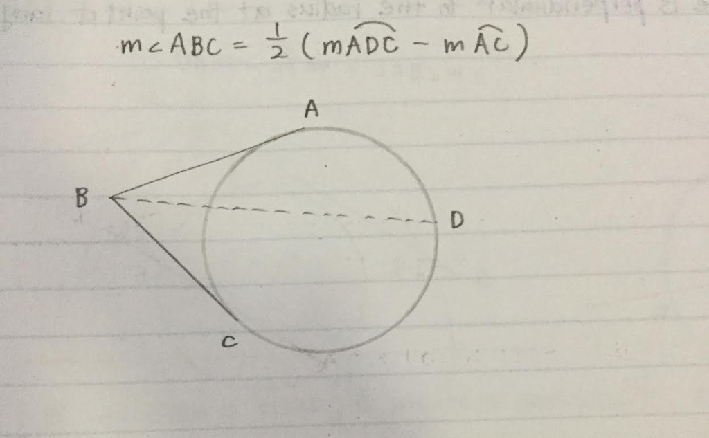 Solved prove that if an angle is formed by two intersecting | Chegg.com