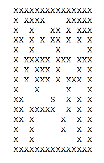 Solved The program simulates water flood in a maze. The | Chegg.com