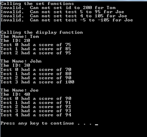 Solved Lab 8 name by displaying the return value of getilame | Chegg.com