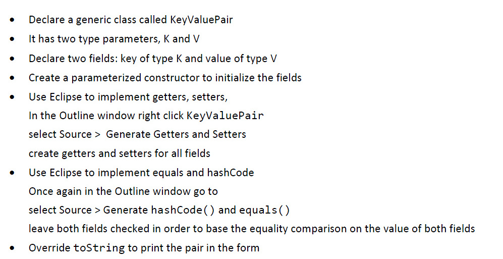 Solved (1500 point ) Lab KeyValuePair Output: p1: | Chegg.com