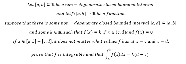 Solved Let [a, b] C R be a non - degenerate closed bounded | Chegg.com