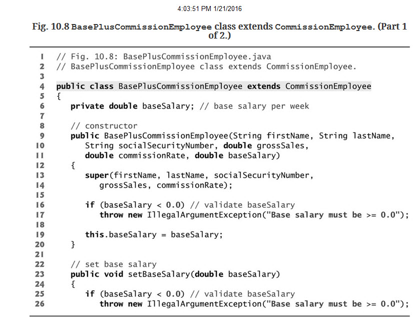 Solved JAVA Edited Adding fig 10.11 as i missed that one: | Chegg.com
